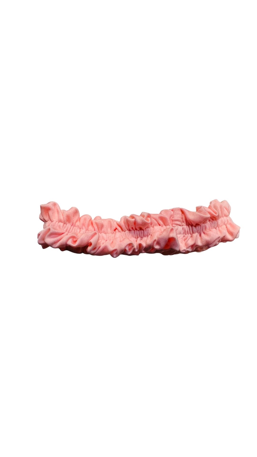 Ruffle Garter Baby Pink