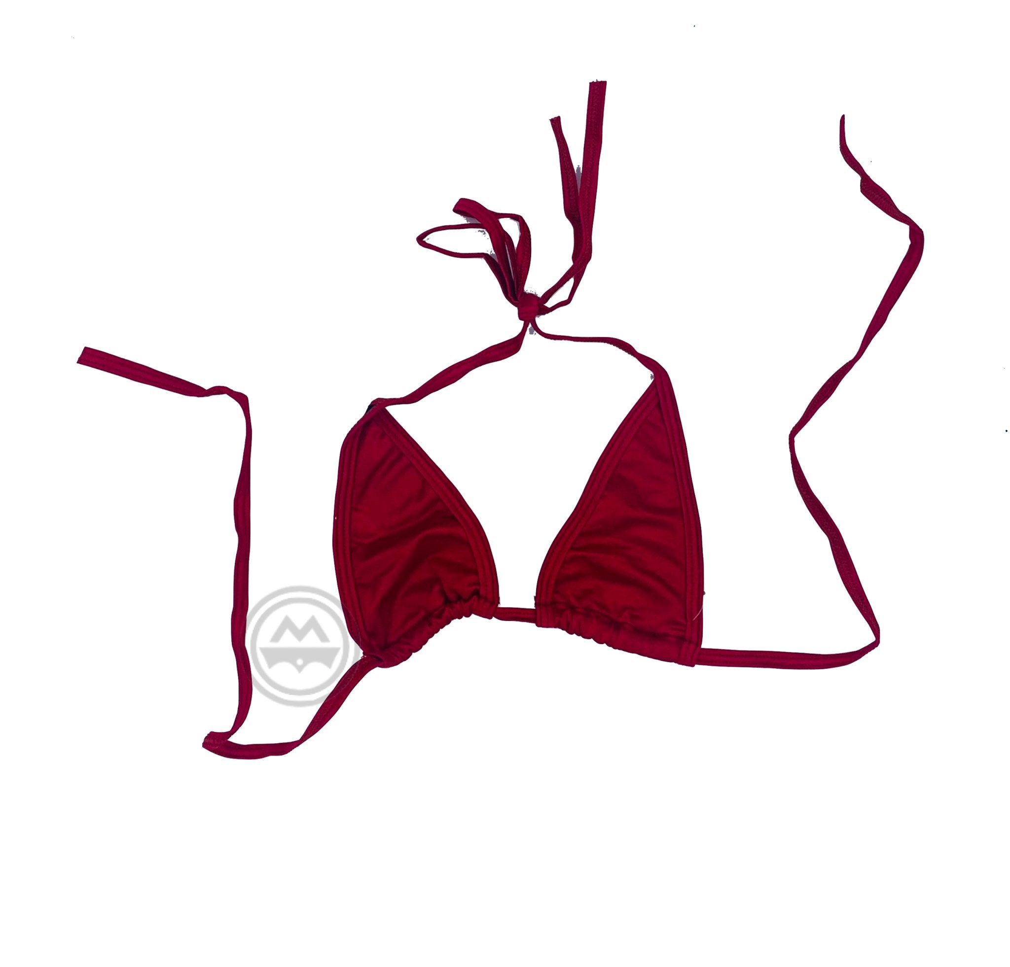Skinny Triangle Top - Red